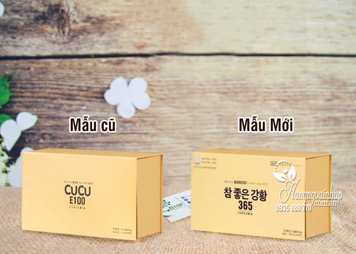 Tinh chất nghệ Nano Cucu E100 365 Curcumin Hàn Quốc,giá tốt