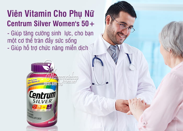 Centrum Silver Ultra Women's 50+ Của Mỹ - Vitamin Nữ Trên 50 Tuổi