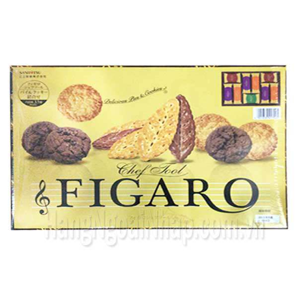 Hộp Bánh Quy Cookies Figaro Của Nhật