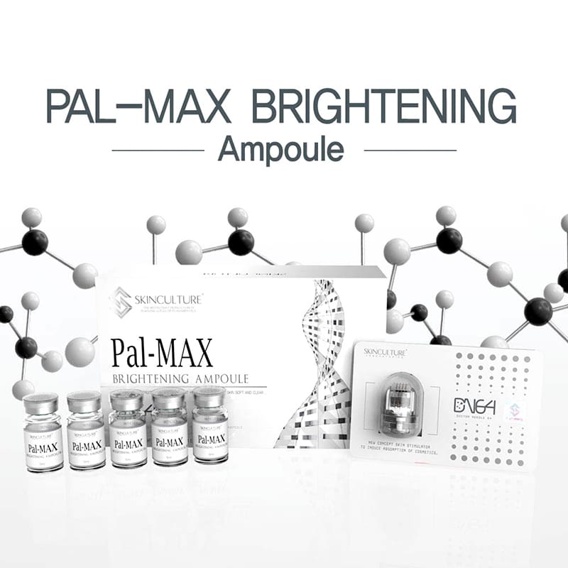 Pal-Max Brightening Ampoule cấy trắng căng bóng da Hàn Quốc