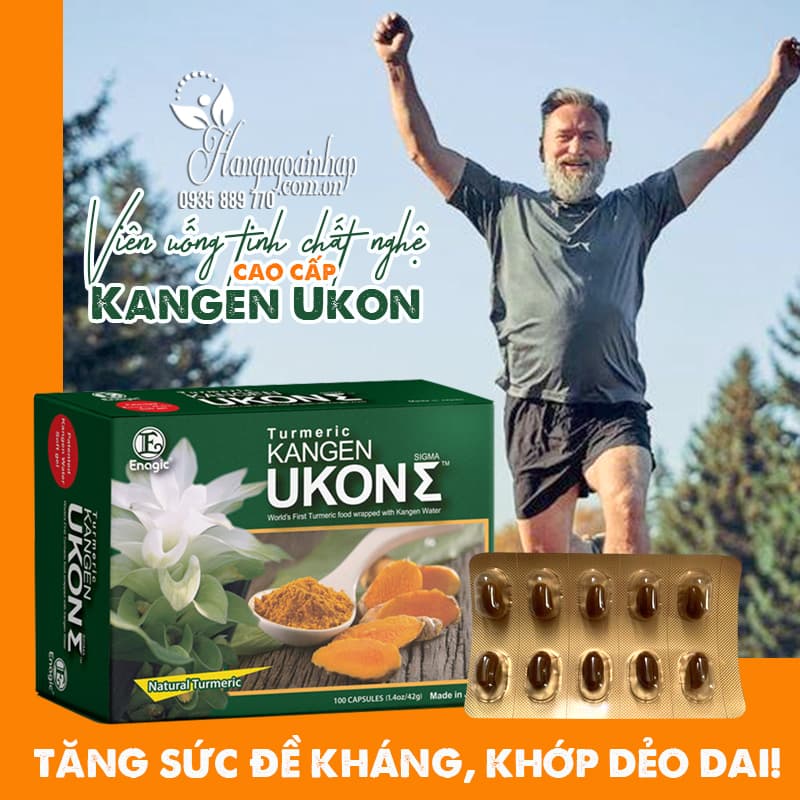 Tinh chất nghệ turmeric kangen ukon của Nhật Bản, giá tốt
