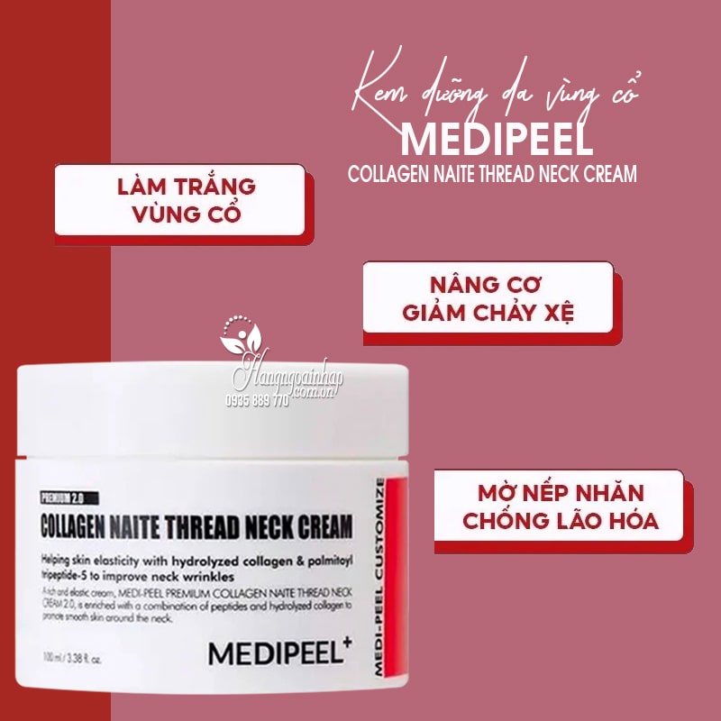 Kem dưỡng da cổ Medi-Peel Naite Thread Neck Cream, giá tốt