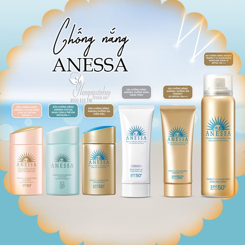Sữa chống nắng Anessa Perfect UV Sunscreen Mild Milk