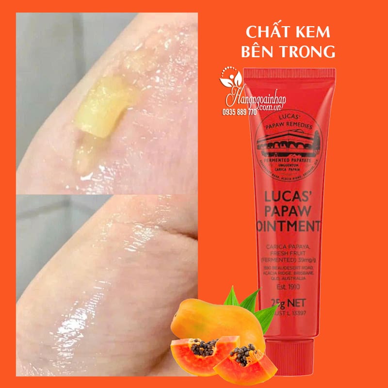 Kem Đa Năng Lucas Papaw Ointment 25g Của Úc
